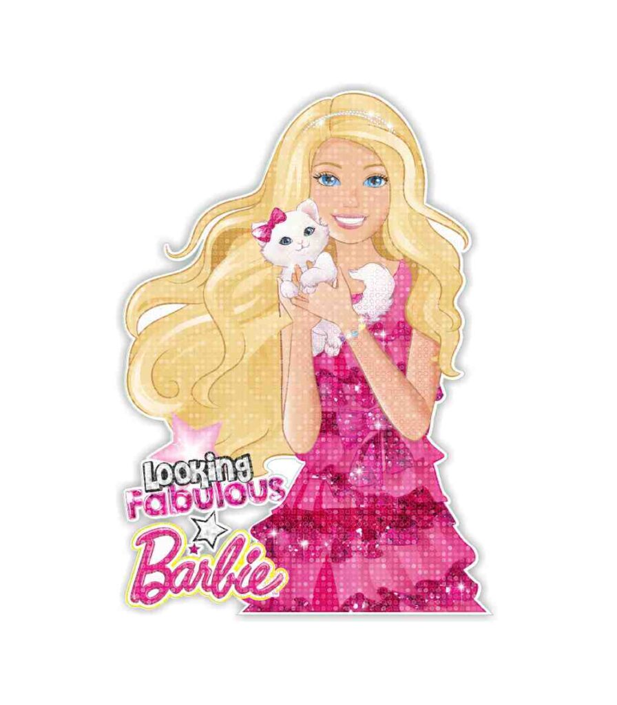 Sticker Bazaar |Barbie |Jumbo Cutout Sticker| - Sticker Bazaar