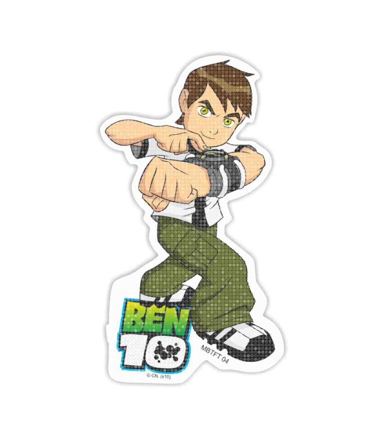 Sticker Bazaar |Ben 10 |Mini Cutout Sticker |Pack of 10| - Sticker Bazaar