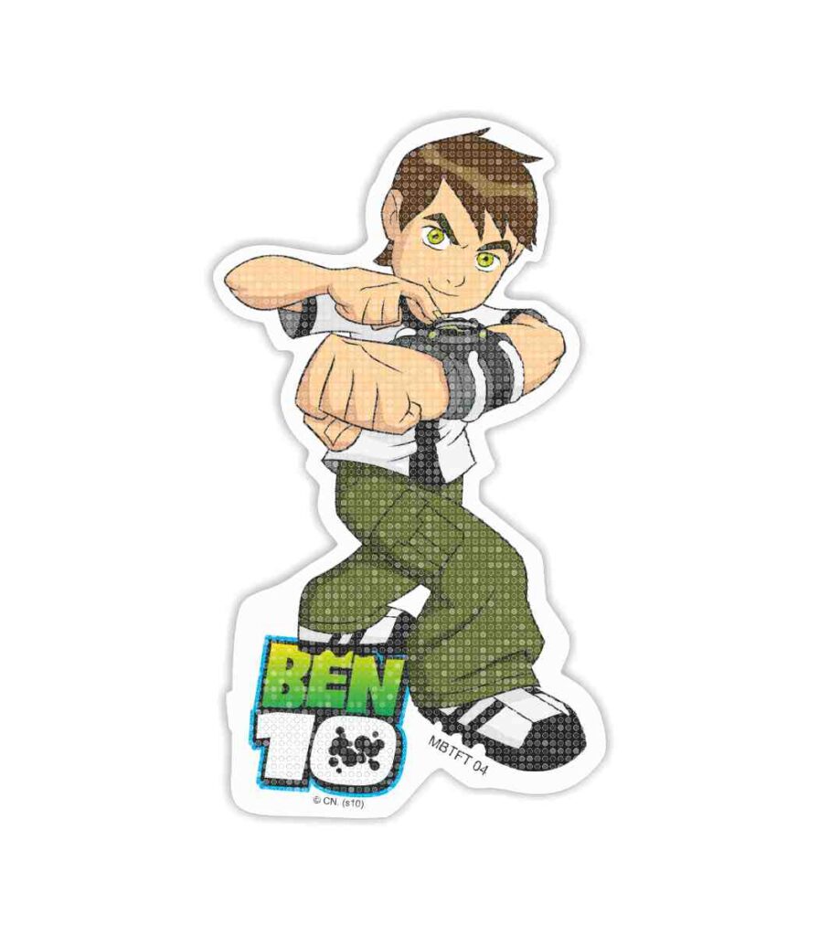 Sticker Bazaar |Ben 10 |Mini Cutout Sticker |Pack of 10| - Sticker Bazaar