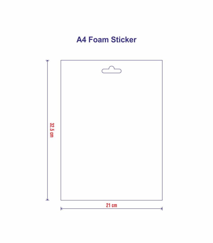 Buy Chhota Bheem A4 Foam Sticker - At Sticker Bazaar